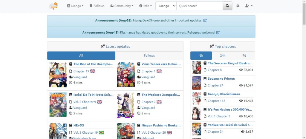 MangaStream Down: 20 Best Alternatives for Your Online Manga Fix ...