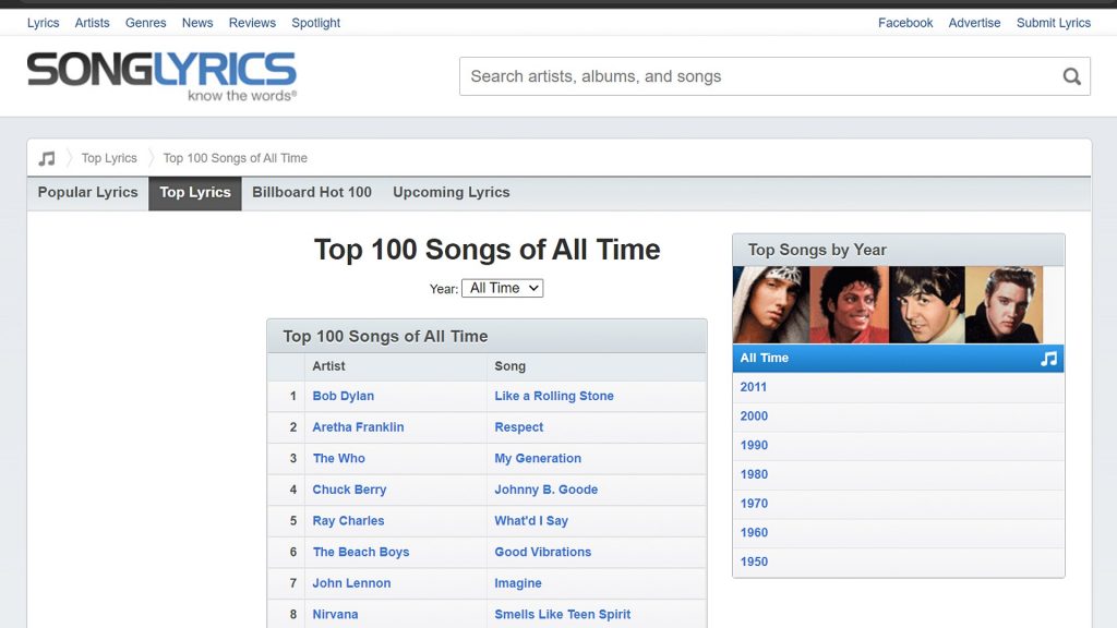 Song Lyrics Search: Top 20 Sites For the Music Enthusiasts | CitizenSide