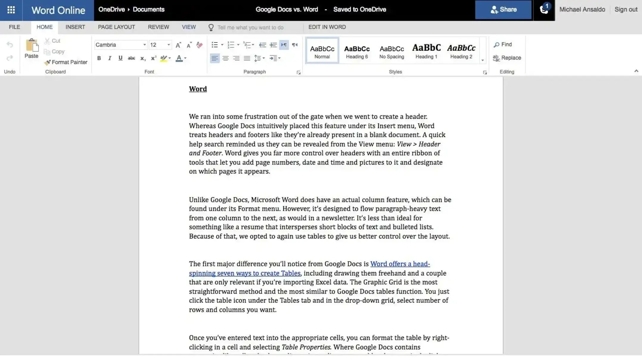 Microsoft Office Online Review CitizenSide Microsoft Office Online Review CitizenSide