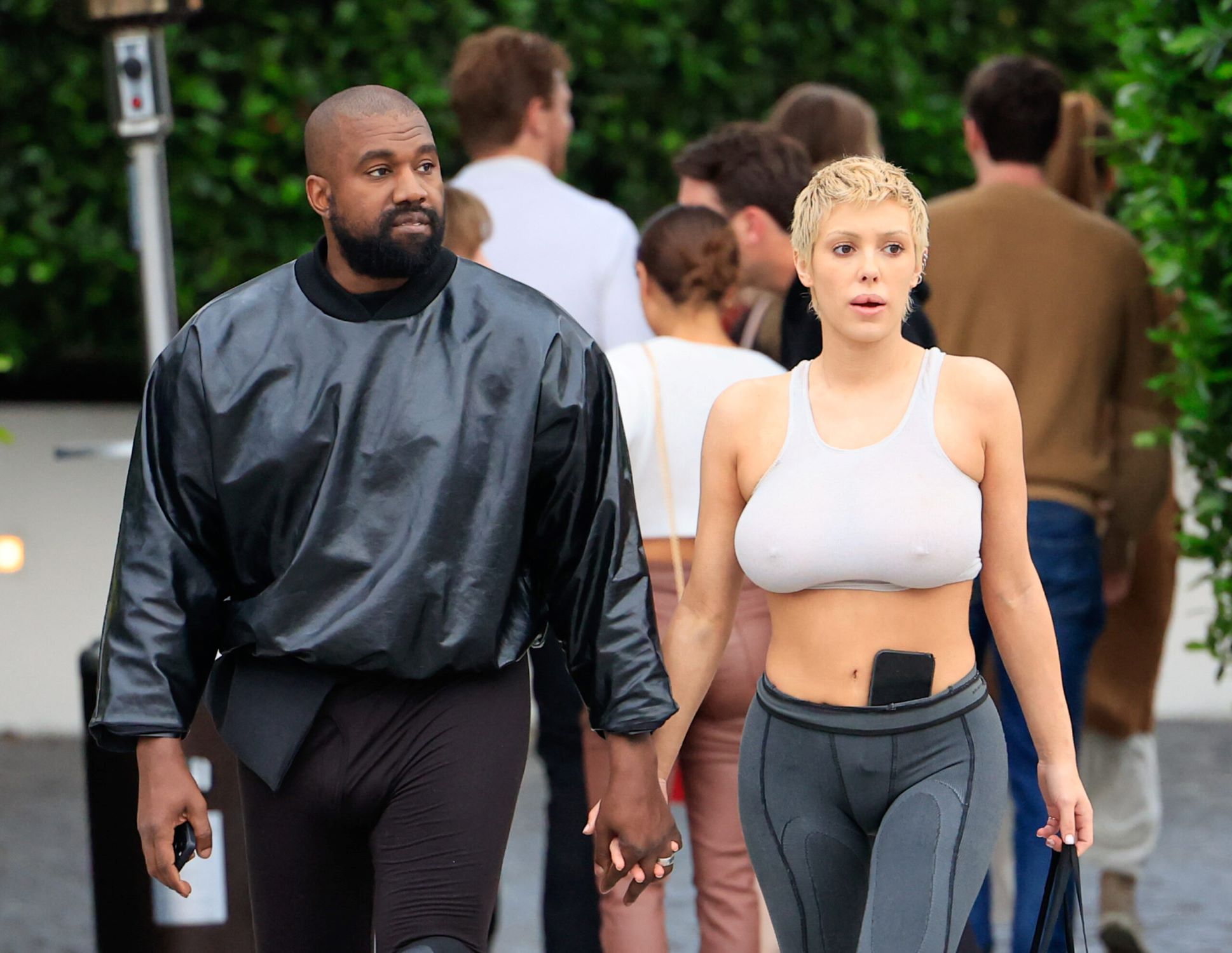 Kanye West Bianca Censori Continue To Flaunt Their Bold Fashion