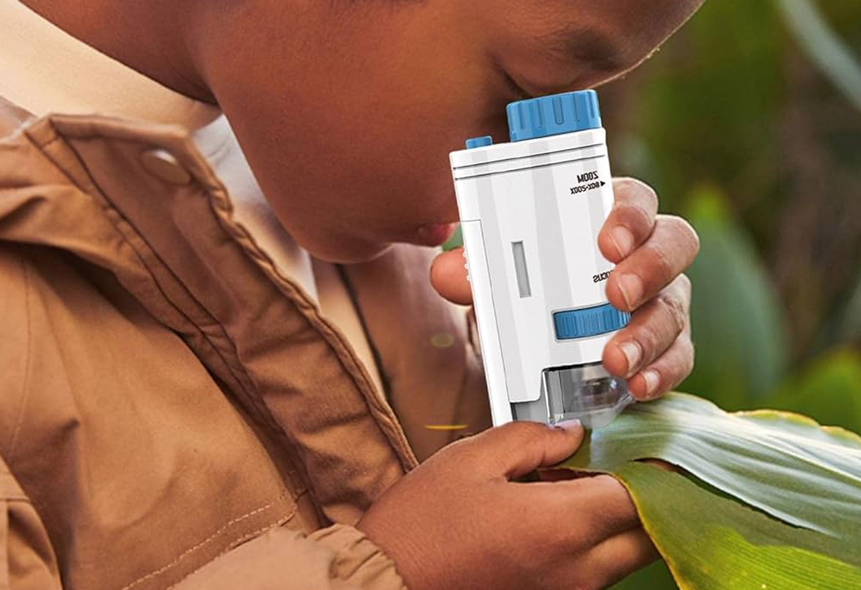 Explore the Micro-World with a Handheld Microscope at 80x Magnification ...